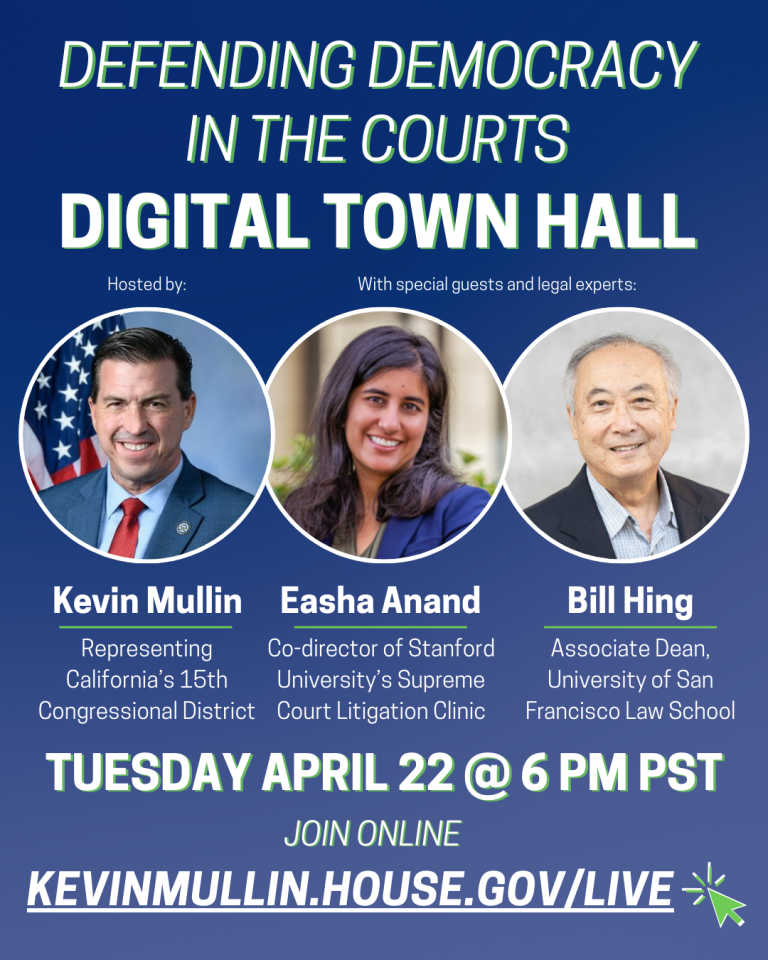 Events - Congressman Kevin Mullin