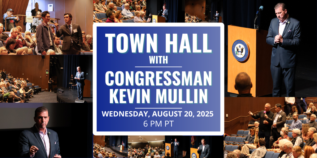 Town Hall with Congressman Kevin Mullin - Congressman Kevin Mullin